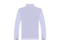 China Cotton 2 - ply Interlock Button Cuffs Long Sleeve Polo Shirts Casual Type for sale