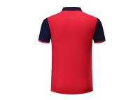 China Cotton Jersey Polo Shirts Arm With Contrast Tilt As Core Polo / Summer Clothing for sale