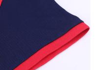 China Cotton Jersey Polo Shirts Arm With Contrast Tilt As Core Polo / Summer Clothing for sale
