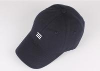 China Embroidery Polyester Custom Personalized Hats / Antiqued Brass Buckle Baseball Caps for sale