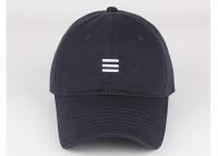 China Embroidery Polyester Custom Personalized Hats / Antiqued Brass Buckle Baseball Caps for sale