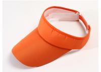 China Summer Outdoor Sports Empty Top Hat , Sunscreen Breathable Composite Cloth Tennis Cap for sale