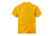 China Thin Shirt Half Sleeve Embroidery Children's Style Clothing Boys Polo Shirts for sale