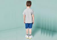 China 100% Organic Cotton Blank Print T Shirt Kids Clothes , Girls And Boys Summer Clothes for sale