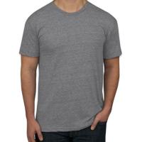 China Grey Men Blank 100% Cotton Casual T Shirts Design Round Neck Digital 3d Printing for sale