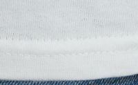 China Size Men's T - Shirts Short Sleeve Splice Rib Cuff / Cotton Casual Mens Apparel for sale