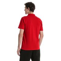 China Short Sleeve Cotton Knit Company Logo Polo Shirts At Right Chest And Left Chest for sale