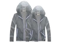 China Polyester Quick Dry Outdoor Sun Protective Clothing , Anti - UV Sportswear Jacket for sale