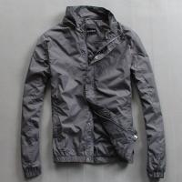 China Lightweight Nylon Waterproof Men'S Windbreaker Jacket Black Or Custom Color for sale