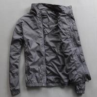 China Lightweight Nylon Waterproof Men'S Windbreaker Jacket Black Or Custom Color for sale