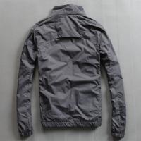 China Lightweight Nylon Waterproof Men'S Windbreaker Jacket Black Or Custom Color for sale