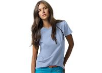 China Blank Cotton Casual T Shirts and Tops For Women / O Neck Ladies Tee for sale