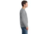 China Men's Long Sleeve T - Shirts 100% Cotton Rib Cuffs / Winter Tops & T - Shirt for sale