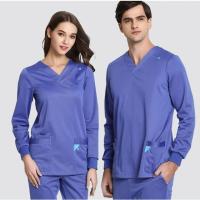 China 2020 fashion nursing scrubs medical uniform design for sale