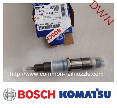 China 0445120059 Bosch Fuel Injector Assy Diesel For KOMATSU QSB6 SAA6D107E-1B for sale