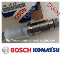 China 0445120236 BOSCH Diesel Common Rail Injector Assy For KOMATSU QSB6 SAA6D107E-1B for sale