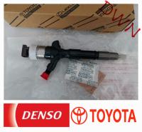 China TOYOTA 1KD Engine denso diesel fuel injection common rail injector 23670-0L020 for sale