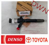 China TOYOTA 1KD Engine denso diesel fuel injection common rail injector 23670-0L050 for sale