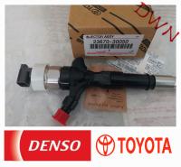 China TOYOTA 2KD Engine denso diesel fuel injection common rail injector 23670-30050 for sale