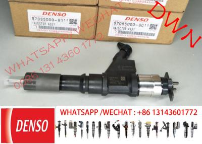 China GENUINE original DENSO Injector 095000-8011 095000-8010 095000-8910 095000-8911 truck injector for HOWO A7 VG1246080051 for sale