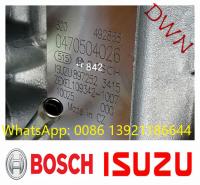 China BOSCH 0 470 504 026 Diesel Fuel Injection 0il Pump 0470504026 = 8-97252341-5 = 109342-1007  For isuzu 4hk1 diesel engine for sale
