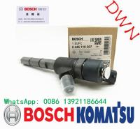 China Excavator PC70 PC128 PC130 Common Rail Injector Bosch 0445110307 Komatsu 6271-11-3100 for sale