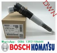 China Excavator PC70 PC128 PC130 Common Rail Injector Bosch 0445110307 Komatsu 6271-11-3100 for sale