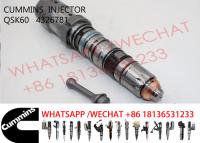China 4326781 Diesel K60 Common Rail Injector 4087889 4902828 4002145 4087894 4088428 For Cummins for sale