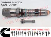 China 4326781 Diesel K60 Common Rail Injector 4087889 4902828 4002145 4087894 4088428 For Cummins for sale