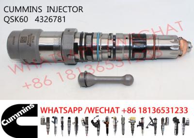 China 4326781 Diesel K60 Common Rail Injector 4087889 4902828 4002145 4087894 4088428 For Cummins for sale