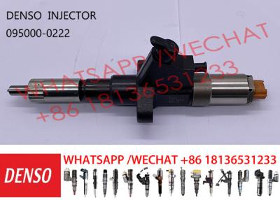 China DENSO Common Rail Injector 095000-0222 For ISUZU 6SD1 1153003473 1-15300347-3 for sale