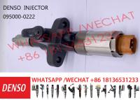 China DENSO Common Rail Injector 095000-0222 For ISUZU 6SD1 1153003473 1-15300347-3 for sale