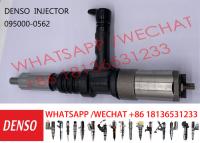 China DENSO Common Rail Injector 095000-0562 For KOMATSU PC600-8 6218-11-3101 6218113101 for sale