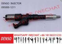 China DENSO Common Rail Injector 095000-1211 For KOMATSU Excavator PC400-7 6156-11-3300 for sale