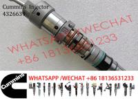 China Fuel Injector Cum-mins In Stock QSK78 K78 Common Rail Injector 4326639 4088430 4921360 4954801 for sale