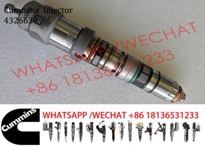 China Fuel Injector Cum-mins In Stock QSK78 K78 Common Rail Injector 4326639 4088430 4921360 4954801 for sale
