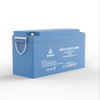China Solar 150ah 12v Lifepo4 Battery Lithium Rv / Agv Household Rechargeable for sale