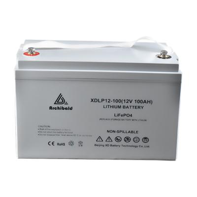 China Rechargeable 100ah Battery Lifepo4 12 Volt Deep Cycle for sale