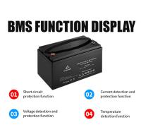 China 100ah 120ah Rv Camper 12v Lifepo4 Battery Overload Protection for sale