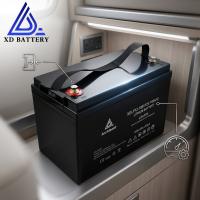 China 12V 100AH Slim LiFePO4 Deep Cycle Caravan Battery Compact Underseat Fitment for Motorhome RV Space Saving for sale