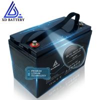 China 12V 100AH LiFePO4 Deep Cycle Caravan Battery with Smart Bluetooth BMS APP Monitoring for RV Motorhome for sale