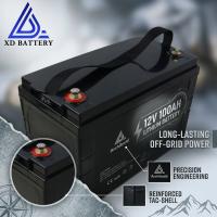 China 12V 100AH IP65 Waterproof LiFePO4 Deep Cycle Caravan Battery All-Weather Outdoor for RV Marine for sale