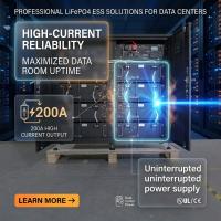China 384V 100AH High Voltage LiFePO4 ESS Cabinet 38.4kWh Commercial Energy Storage System for Data Center for sale