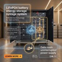 China 48V 200AH Stackable LiFePO4 Battery 10.24kWh Modular Home Energy Storage System Expandable to 40kWh for sale