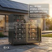 China 10KW All-in-One Hybrid Solar ESS 51.2V 200AH LiFePO4 Battery Inverter System for Home Off-Grid for sale