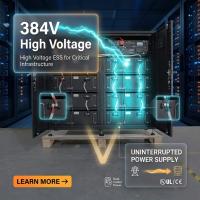 China 384V 100AH High Voltage LiFePO4 ESS Cabinet 38.4kWh Commercial Energy Storage System for Data Center for sale