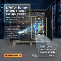 China 48V 200AH Stackable LiFePO4 Battery 10.24kWh Modular Home Energy Storage System Expandable to 40kWh for sale