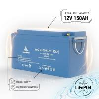 China 12V 100AH LiFePO4 Camper Van Lithium Battery 1280Wh Compact Deep Cycle for Motorhome RV Conversion for sale