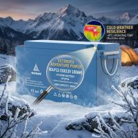 China 12V 100AH Low-Temperature LiFePO4 Camper Van Lithium Battery with Self-Heating for Winter Camping for sale