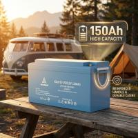 China 12V 150AH LiFePO4 Camper Van Lithium Battery 1920Wh Extended Range for Long Trip Motorhome Camping for sale